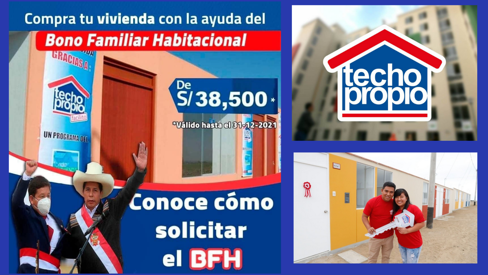 Conoce si puedes acceder al programa Techo Propio - Primera Noticias